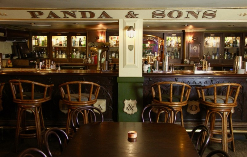 Panda & Sons - Hidden Speakeasy Cocktail Bar in Edinburgh